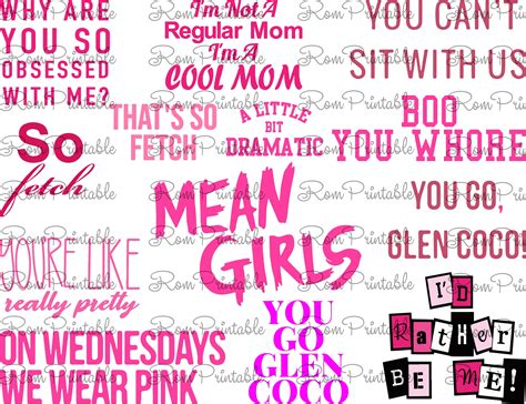 Mean Girls Quotes Png