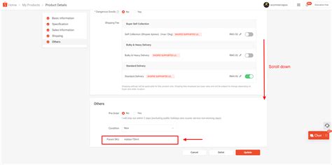 Fill In SKU In All Channels
