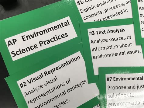 Resources For The AP Environmental Science Exam Teaching AP Science