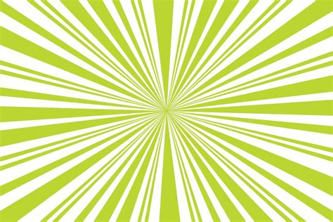 Simple Abstract Grass Green Color Creative Geometric Sunburst