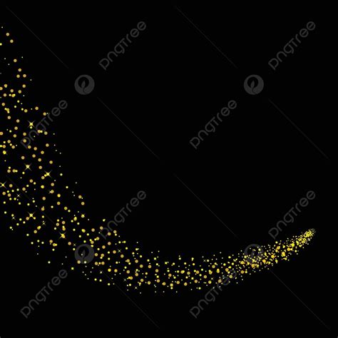 Gold Glittering Bokeh Abstract Background Curve Night Nobody Vector Curve Night Nobody Png