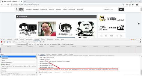 python简单爬取斗图图片（自学第十天） csdn博客