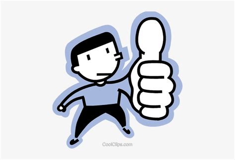 Man Giving A Thumbs Up Royalty Free Vector Clip Art Thumbs Up Clip