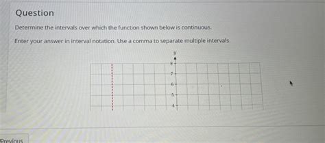 Solved Question Determine The Intervals Over Which The