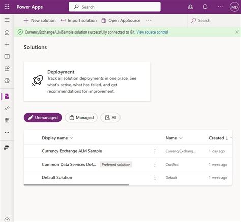 Setup Dataverse Git Integration For A Solution Matthew Devaney