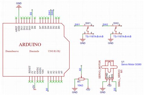 🚀 Controlling An Sg90 Servo With Arduino Using A Potentiometer And Buttons Tricky Circuit