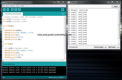 Variabel Local Dan Global Mikrocontroller Fadilahnurpost
