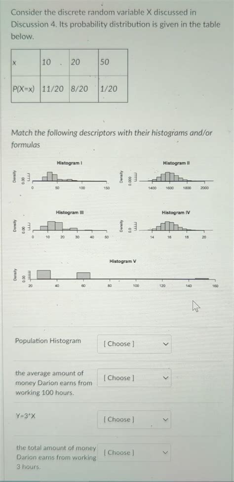Solved Consider The Discrete Random Variable X Discussed In Chegg Com
