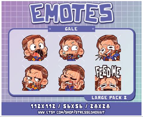 Human Wizard Prodigy 21 Large Pack Twitch Discord Youtube Cute Kawaii B Gate Video Game