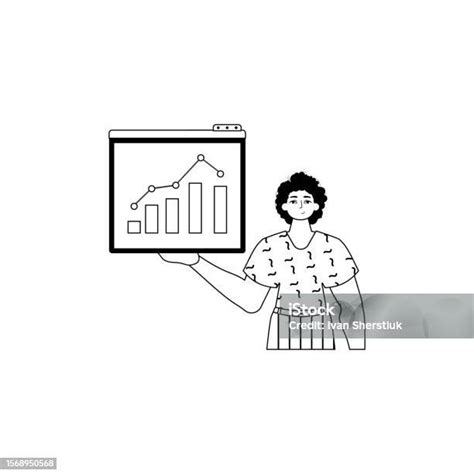 조롱은 실증주의 도덕적 능력을 가진 출현의 그래프를 보유한다 총 어둡고 Lacuna 아날로그 방식 트렌디한 스타일 벡터