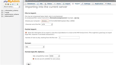 Mysql Why I Cannot Import The Database Stack Overflow