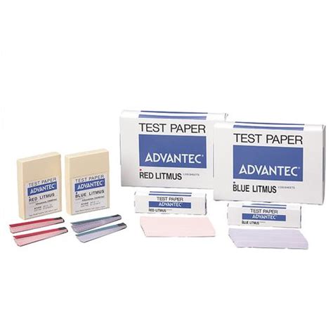 Indicator Strip Litmus Red