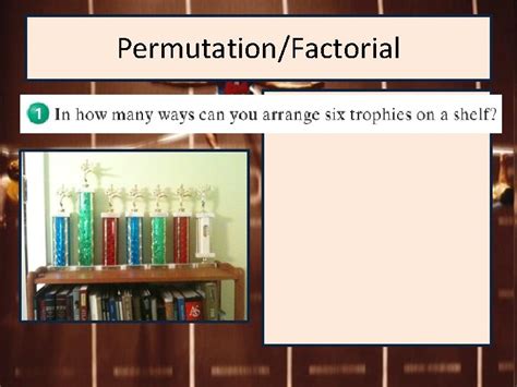 U 6 S 3 L 1 Permutations Combinations