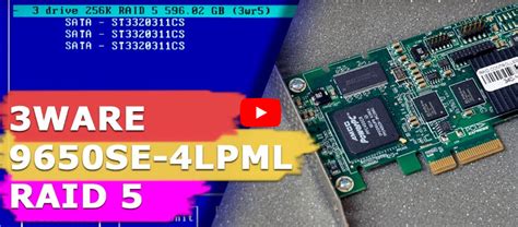 How To Recover Data From A Raid System With A Dead 3ware 9650se 4lpml Controller Hetman