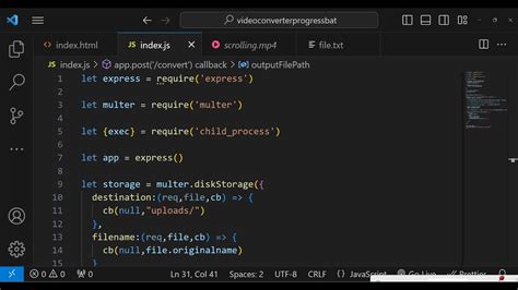 Nodejs Express To Generate Video From Text File And Animate It Using Ffmpeg In Browser Youtube