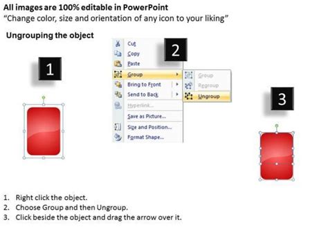 ppt consecutive description of red stage an arrow powerpoint templates