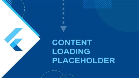 How To Create Content Loading Placeholder In Flutter Things That