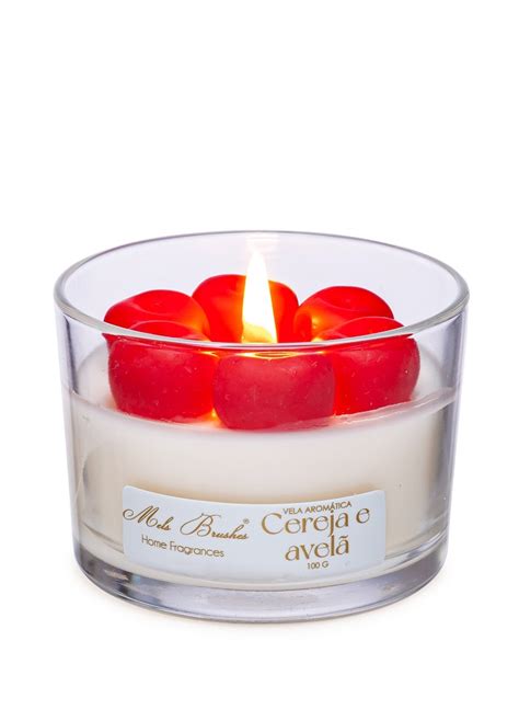 Vela Aromatica Frutas Cereja E Avela 100 G Loja Oficial Dos