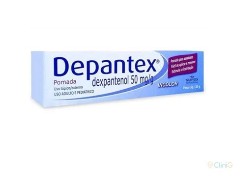 Bula Do Dexpantenol Pomada Com 50mg Cliniguia