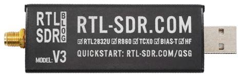 Black Rtl Sdr V3 New Frugal Radio