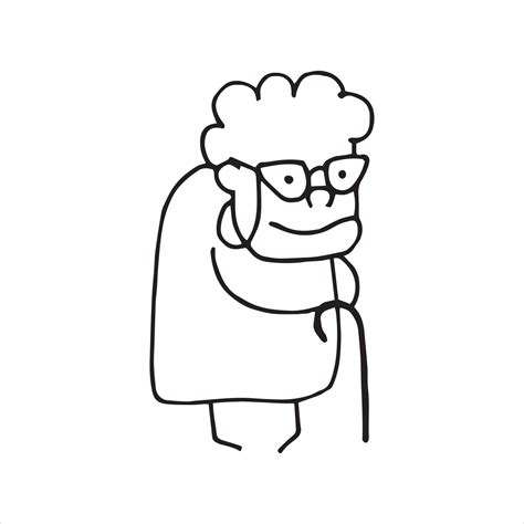 Grandmother Drawing