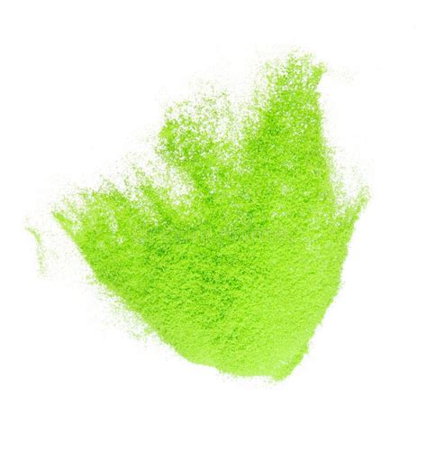 Small Size Green Sand Flying Explosion Vegetable Sands Grain Wave