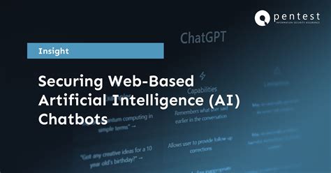 securing web based ai chatbots pentest limited