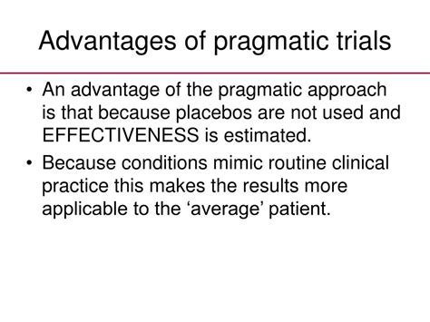Ppt Pragmatic Randomised Trials Powerpoint Presentation Free Download Id6892683