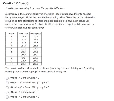 Solved Consider The Following To Answer The Question S Chegg