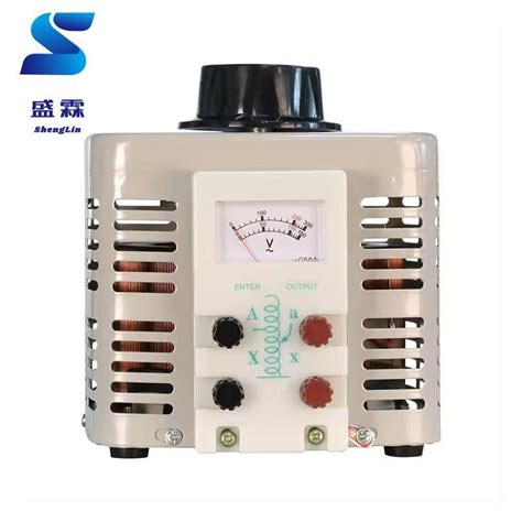 Shenglin Variac Tdgc KVA Single Phase Manual Contact Adjustable Type Voltage Regulators