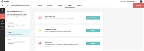 Learn How To Trigger Functions With Zoho Survey Online Help Guide