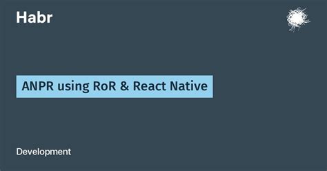 Anpr Using Ror And React Native Rreactjs