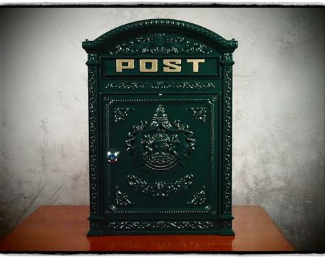 Vintage Classic Post Box Antique Style Letterbox And Mailbox Etsy