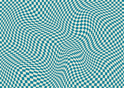 Free Vector Abstract Background With Distorted Checkerboard Design