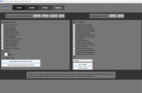 Windows Utility PowerShell GUI Josh Brade