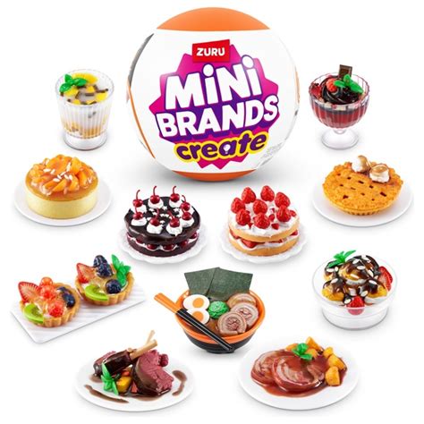 Mini Brands Create By Zuru Masterchef Capsule Assortment Smyths Toys Uk