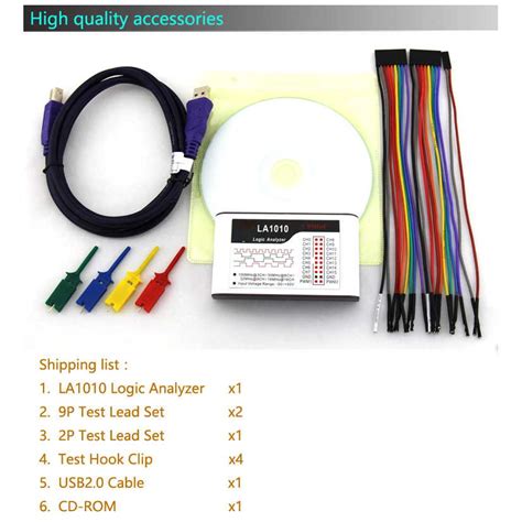 楽天市場Kingst LA USB ロジック アナライザ M 最大 サンプルレート チャンネル Bサンプル MCU ARM FPGA デバッグツール ソフトウェア