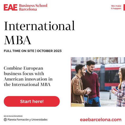 International Mba Barcelona Berkeley Eae Business School