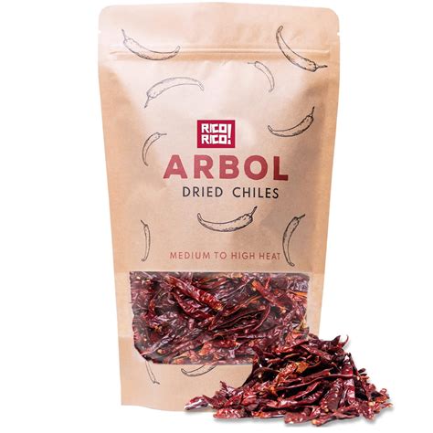 Rico Rico Chile De Arbol 4 Oz Dried Whole Red Chili