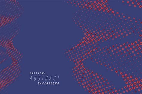 Premium Vector Modern Futuristic Wave Background Abstract Halftone Dots Pattern