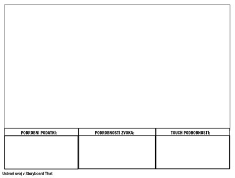 Predloga Za Opisno Pisanje Storyboard Por Sl Examples