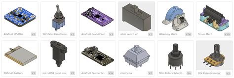 3d Cad Parts From Adafruit On Github 3dprinting Cad Ecad Adafruit Industries Makers