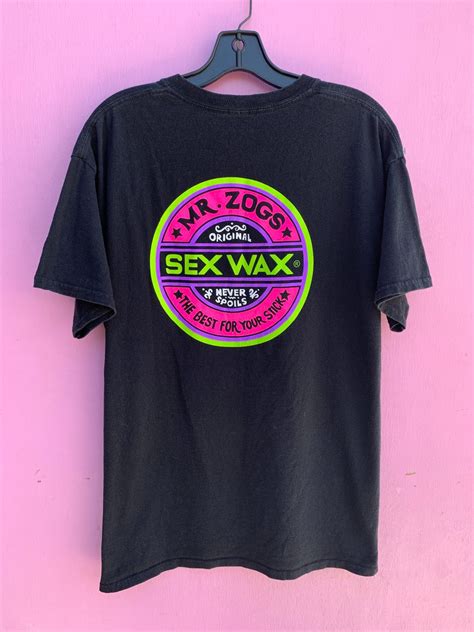 Neon Mr Zogs Sex Wax Graphic T Shirt Boardwalk Vintage