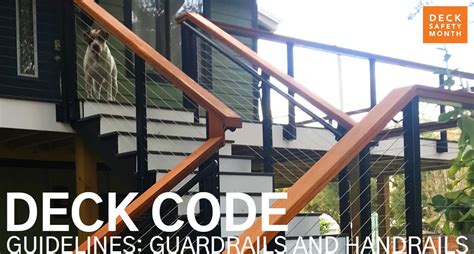 Deck Code Guidelines Guardrails And Handrails Railfx Blog
