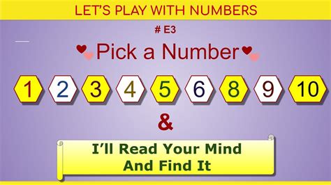 Lpwns 03 Think Of A Number Between 1 To 10 Magic With Numbers Tamil Numbertricks