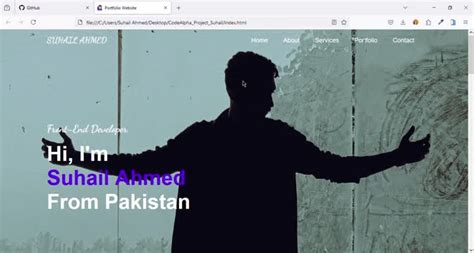 suhail ahmed lakho on linkedin codealpha webdevelopment
