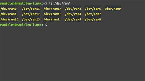 Linux如何將記憶體ram作為硬碟使用？ramdisk詳細介紹 Magiclen