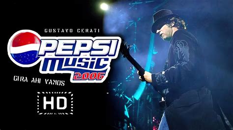 Gustavo Cerati Pepsi Music 2006 Hd Youtube