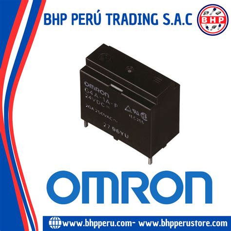 G4a 1a Pe Dc24 Omron Relay Uso General Spst 20a 24v Bhp Perú Web