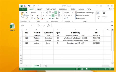 ใช้ Word ให้เรียกข้อมูลจาก Excel ในแต่ละแถวมาแสดง Import Data From